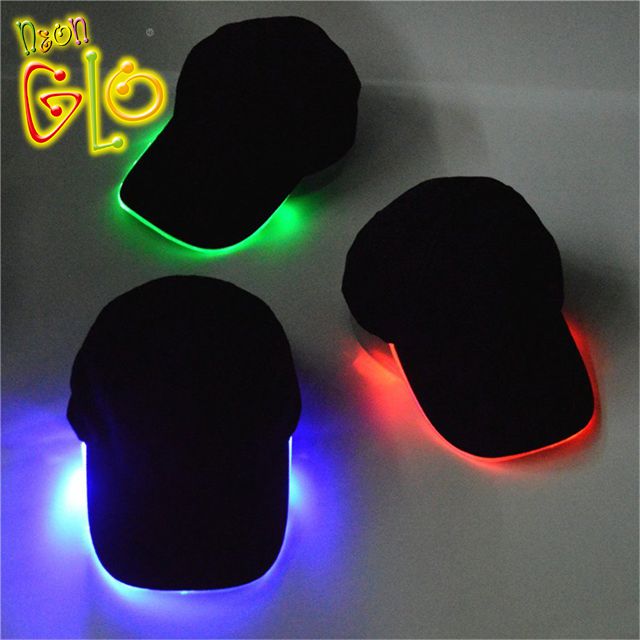 Wholesale Glow Rave Hat Lighted LED Hat Baseball Cap Manufacturer and ...