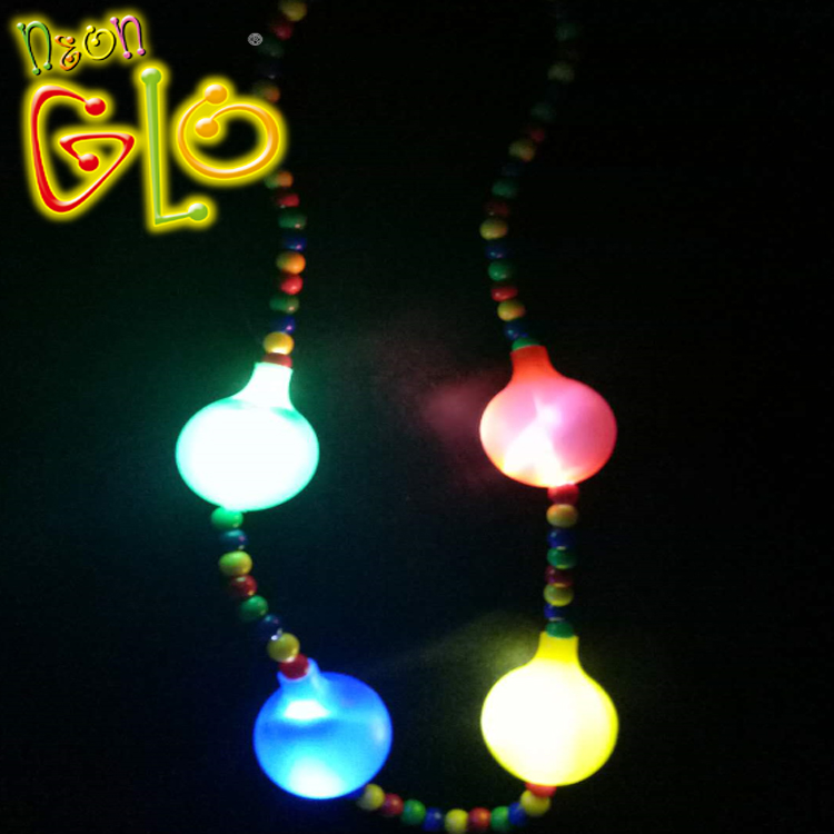 Wholesale Halloween led necklace bead necklace designs with jumbo led ...